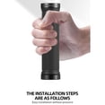 2Pcs Cycling Handlebars Grip Handle Sleeves Antislip Soft Sleeve ...
