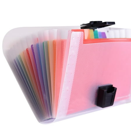 File Folder Bag Office Receipt Document Storage Organizer Holder Pouch ...