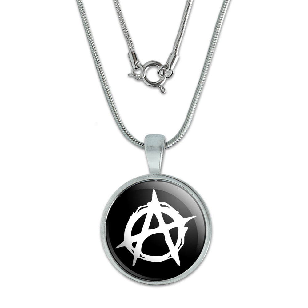 Anarchy Symbol Small Pendant - Walmart.com