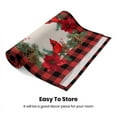 Newhomestyle Christmas Cardinal Table Runner, Buffalo Plaid, Xmas Decor ...