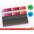 Tooli-Art Colored Acrylic Paint Pens Set of 22, non-toxic, Quick Drying ...