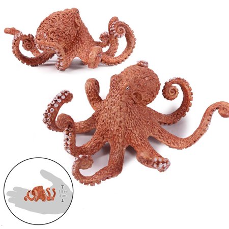 3.7inch North America Octopus Ocean Sea Life Figurine Toy Figures 14768 ...