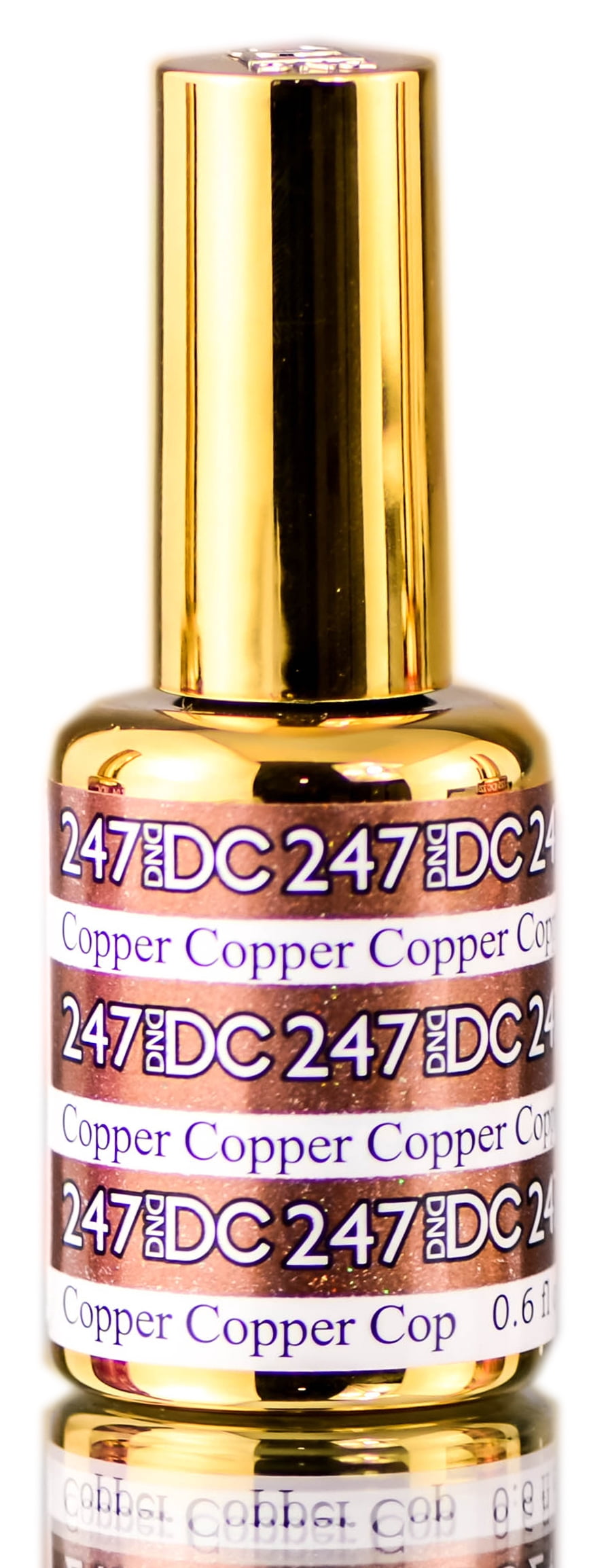 DND DC Mermaid Gel - Copper (247) - Pack of 3 with Sleek Comb - Walmart.com