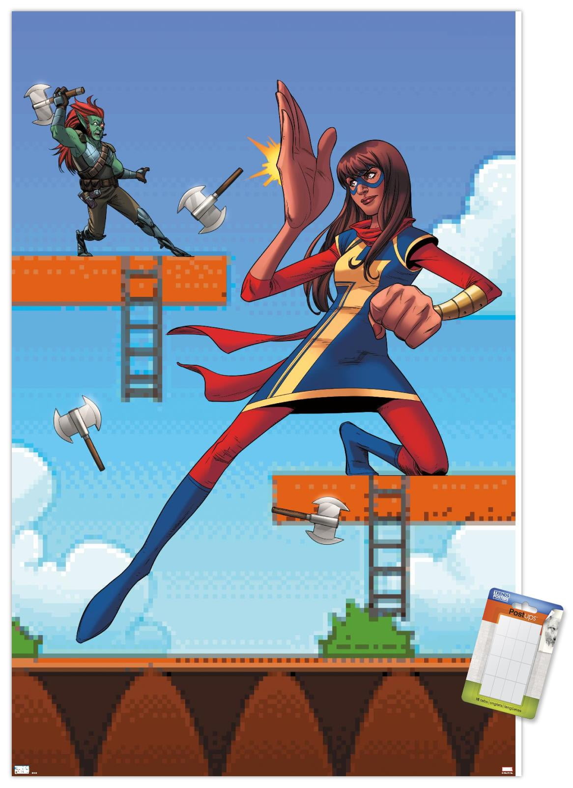 Marvel Comics - Ms. Marvel - Ms. Marvel #15 Wall Poster, 14.725" x 22. ...