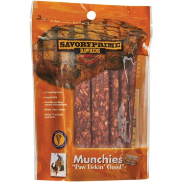 Savory Prime 5" Munchie Sticks Natural 30 pk - Walmart.com