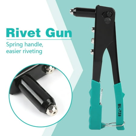 Cergrey Hand Riveter, Professional Hand Riveter Blind Rivet Gun for 2 ...