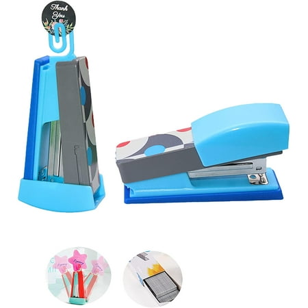 Decompression Tumbler Stapler, Mini Stapler with Decorative Clip, 1000 ...
