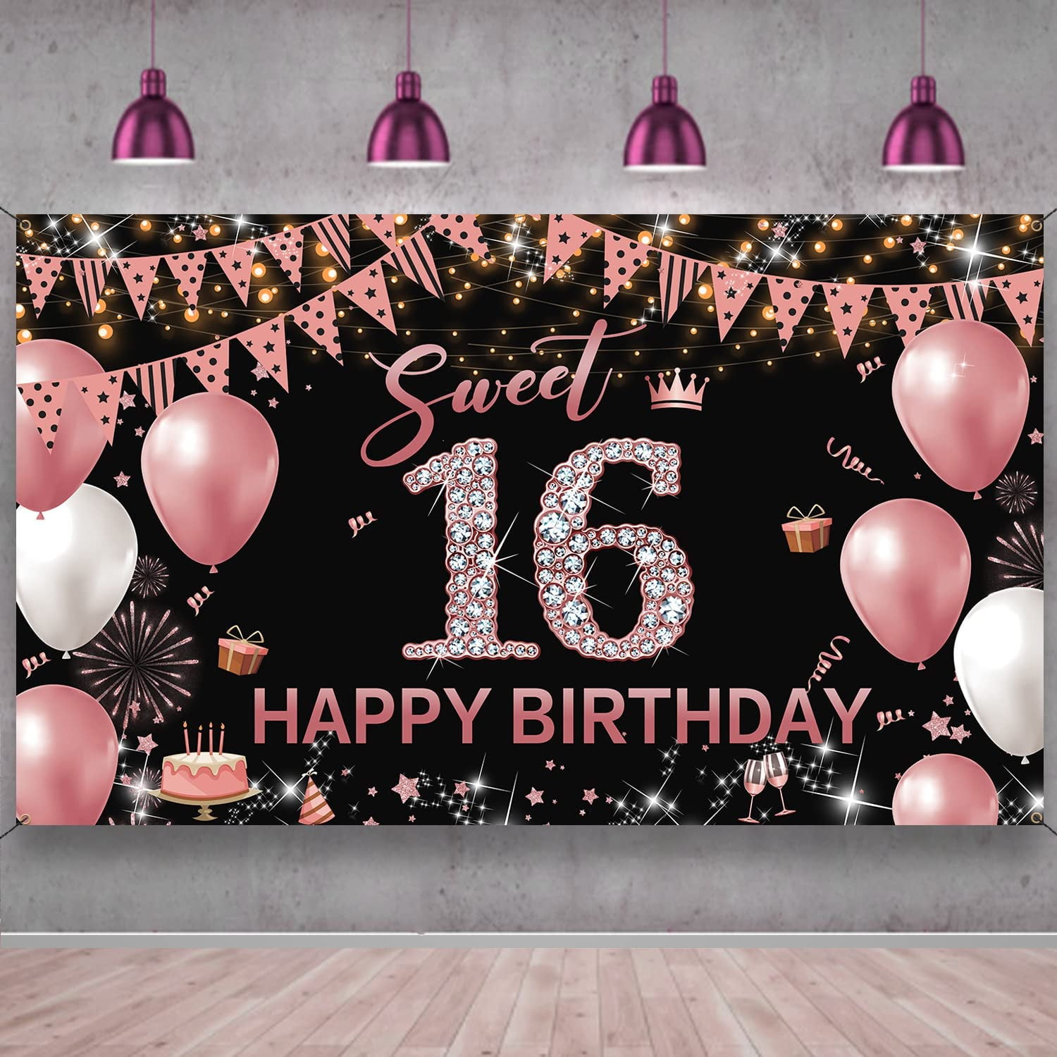 Sweet 16th Birthday Decorations