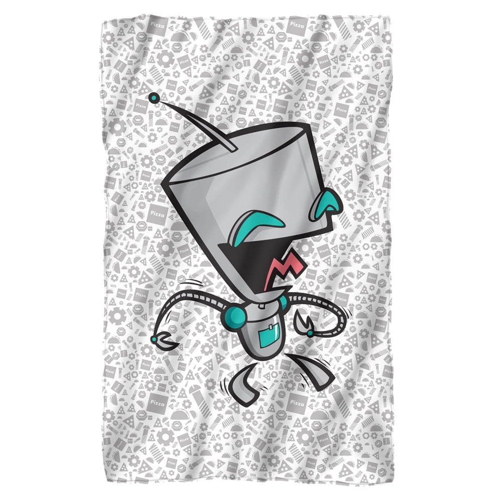 Invader Zim Blanket, 36"x58" Laughing Gir Fleece Blanket - Walmart.com