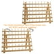 New brothread 2X60 Spools Wooden Thread Rack/Thread Holder Organizer ...