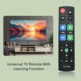 Big Button Universal TV Remote Control for Seniors, Works Only for One ...