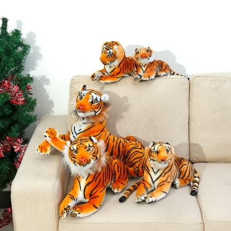 45cm Artificial Giant Soft Plush Wild Tiger Teddy Toy Ornaments Baby ...
