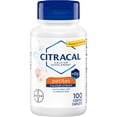 Citracal Petites Calcium Citrate With Vitamin D3, Caplets, 100 Count ...