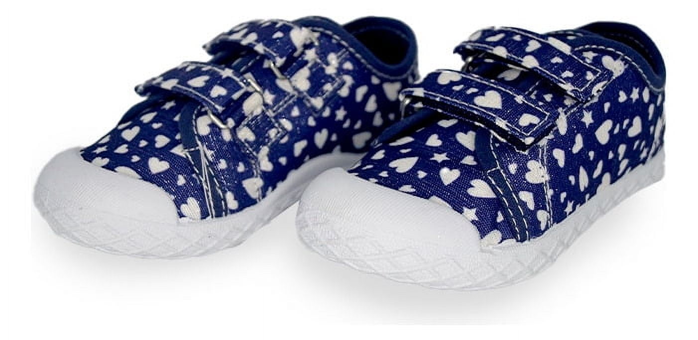 Chicco Tenis Cambridge 2 Azul Corazones Puntos De Apoyo Vari | Walmart ...