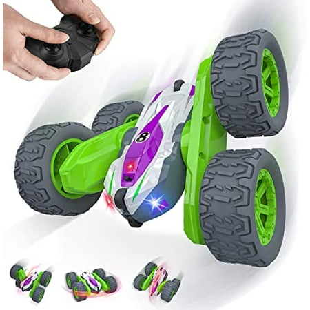 Green Remote Control Car Toy Boy Girl 3 4 5 6 7 8 Years Old 4WD RC ...
