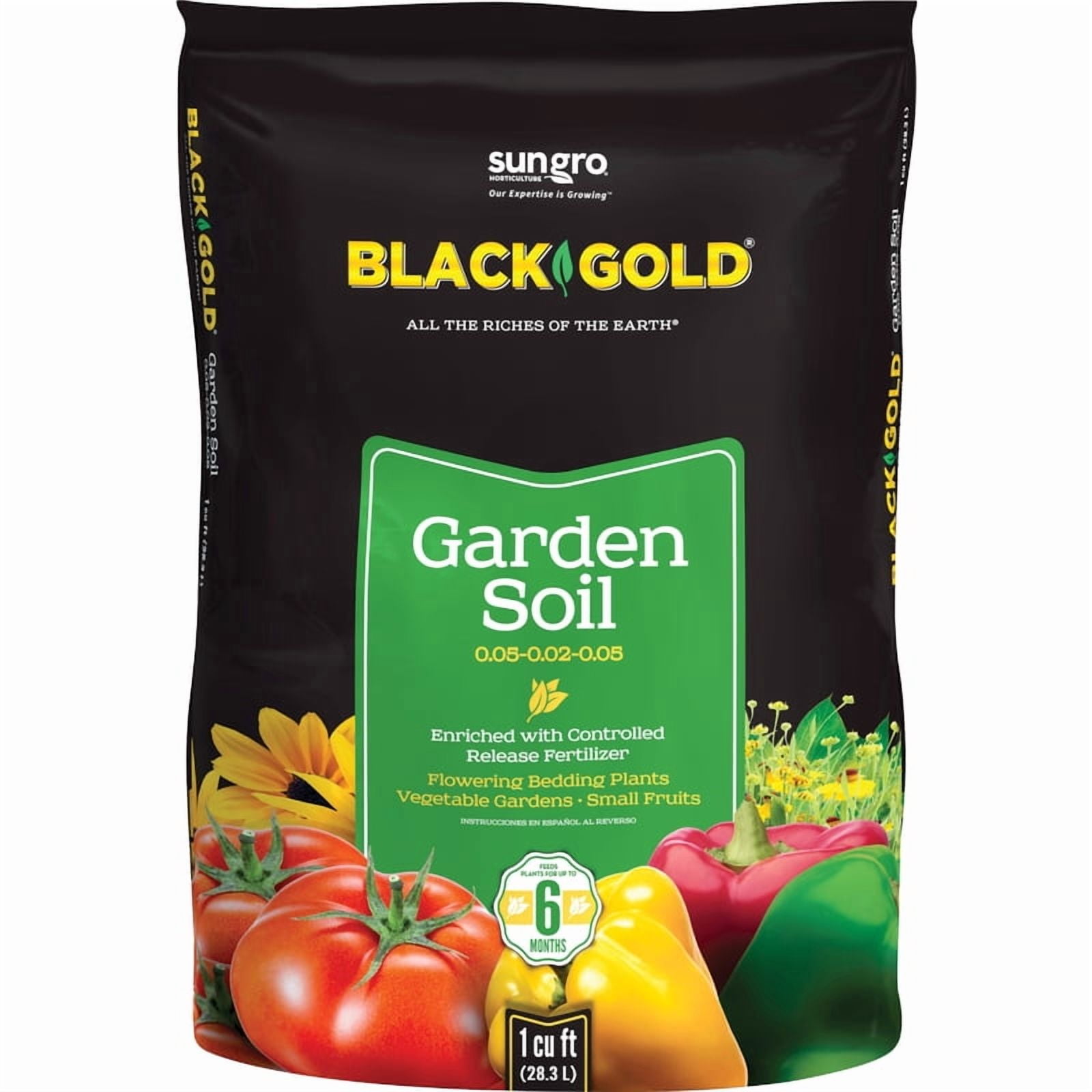 Click here for Black Gold Bg Garden Soil 1cuft(Pack Of 1) 1 Cu Ft prices