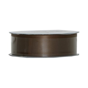 Ribbon Bazaar Solid Grosgrain Ribbon 1/4 inch Chocolate Brown 50 yards ...