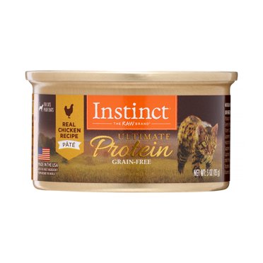 Instinct Ultimate Protein Grain-Free Real Chicken Recipe Natural Wet Canned Cat Food by Nature's ...