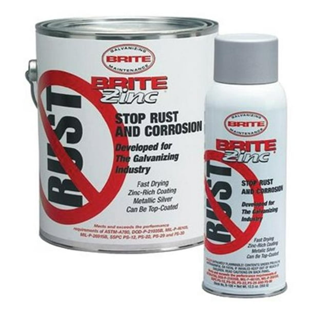 Weld-Aid 388-B-200 1 Gallon Brite Zinc Coldgalvanize Compound - Walmart ...