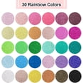 12 x 12 Inch Double Side Glitter Cardstock Paper 100LB Heavy weight No ...