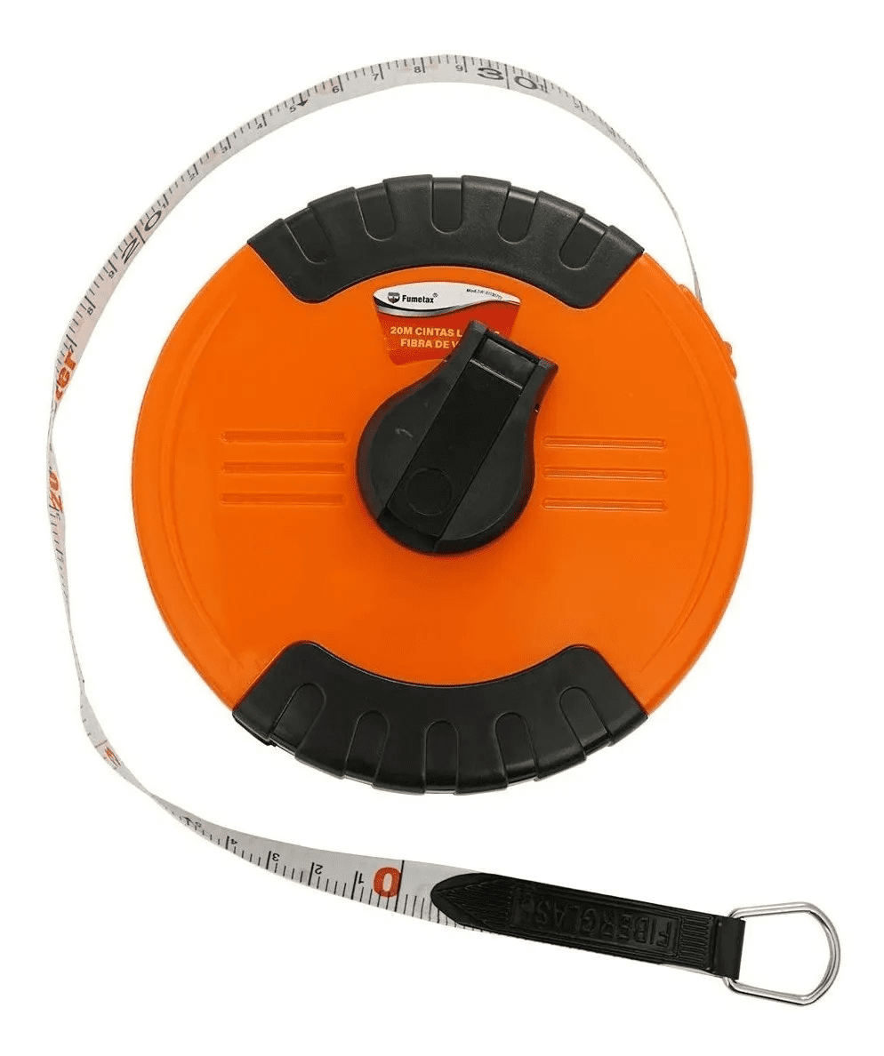 Cinta Larga 20 Metros Fibra Vidrio Cinta Metrica Doble Cara Fumetax SW ...