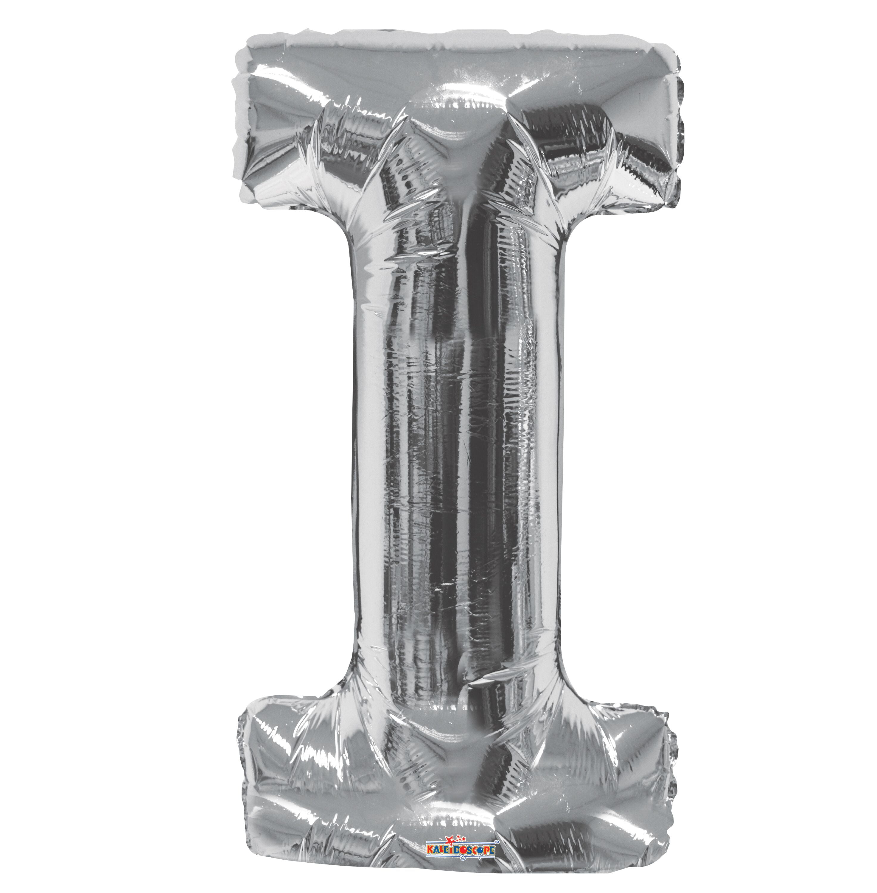 Letter Balloons 34" Silver Letter I Shape Helium Foil Balloon (1 Pack ...