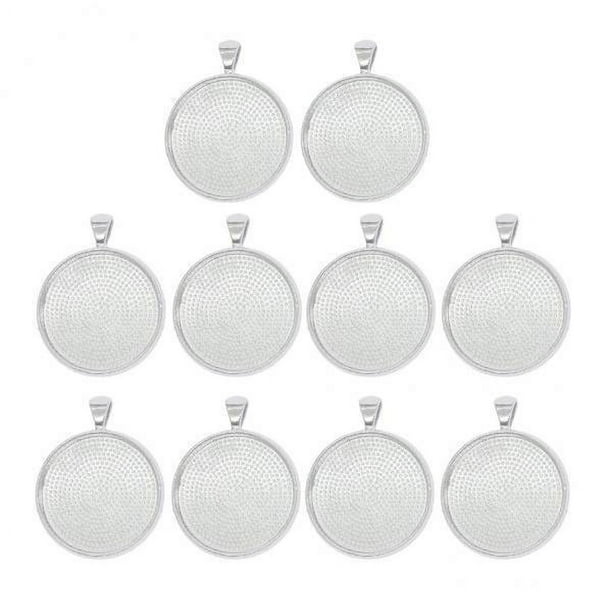 Paquete de 20 bases circulares Strade Fareast Limited para collares de ...