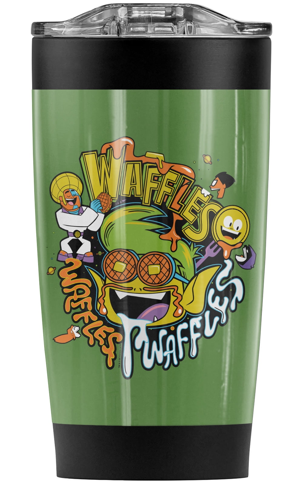 Teen Titans Go! Beast Boy Waffles Stainless Steel Tumbler 20 oz Coffee ...