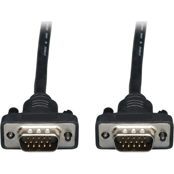 Tripp Lite 50ft Low-Profile High Resolution VGA Coax Monitor Cable w ... Tripp Lite 50ft Low-Profile High Resolution VGA Coax Monitor Cable w ...