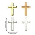 5pcs Versatile Crucifix Brooch Pin Religious Badge Christian Accessory ...