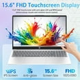 HP 15.6" Touchscreen Business Laptop, AMD Ryzen 7 7730U (8-Core, Beats ...