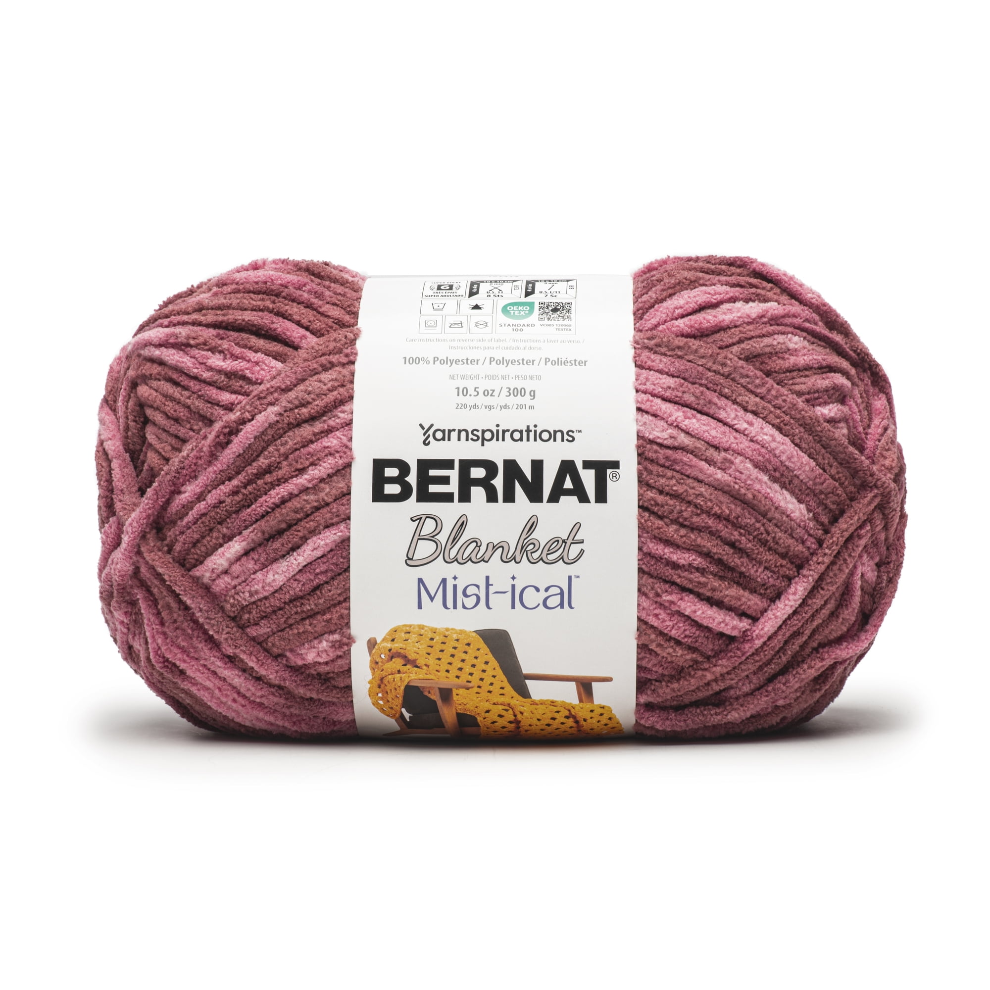 Click here for Bernat Blanket Mist-Ical #6 Super Bulky Polyester... prices