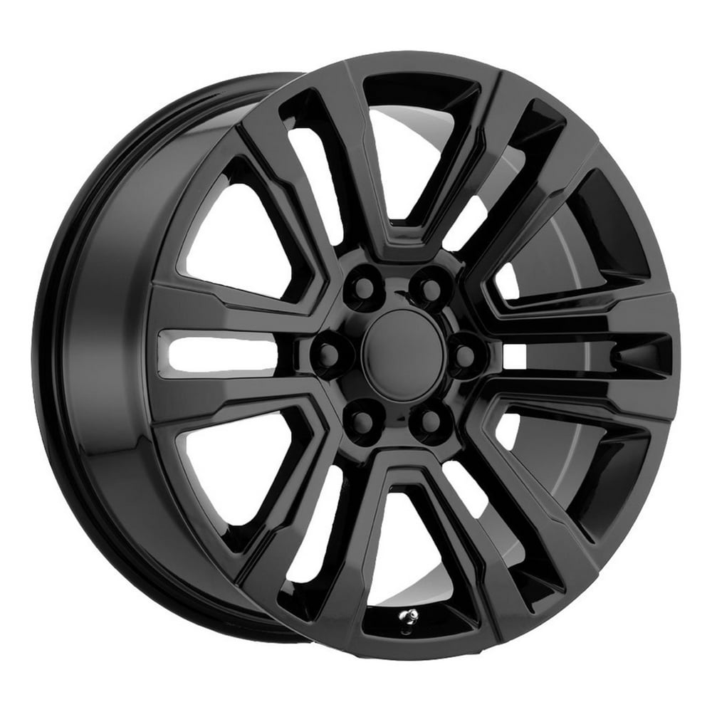 Pr182 20X9 6X139.70 Gloss Black (24 Mm) Wheel Rim - Walmart.com ...