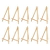 12 Pack - U.S. Art Supply 5" Mini Natural Wood Display Easel, A-Frame ...