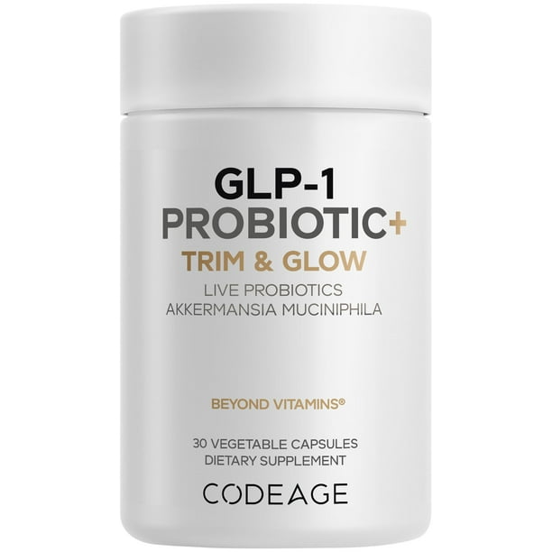 Suplemento Codeage GLP-1 Probiotic+ 30 cápsulas | Bodega Aurrera en línea