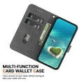 Case For Oneplus 10r Card Slots Wallet Magnetic Closure Pu Leather