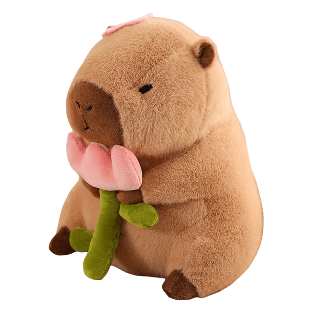 Carpincho de peluche de juguete, lindo muñeco de peluche de capibara ...