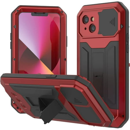 AmPm for iPhone 13 Mini Metal Case 2.0 | Heavy Duty Armor Cover | Full ...