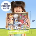 Bluey Magnetic Wooden Playhouse, Boys and Girls, Child, Ages 3 ...