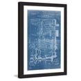 "Paper Clip 1899 Blueprint" Framed Painting Print - Walmart.com