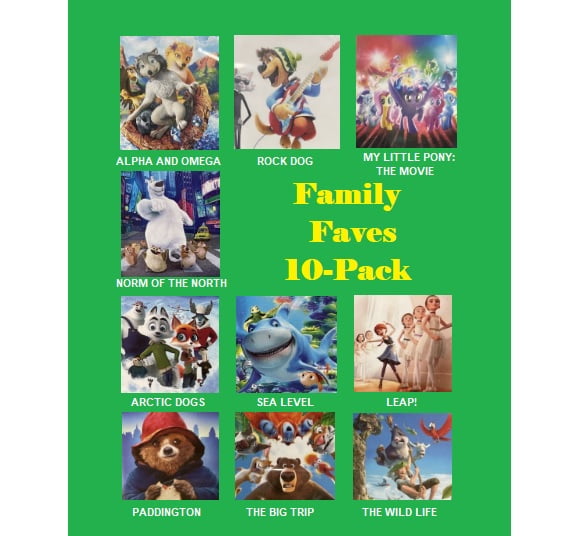 Lionsgate Family Faves 10-Pack (DVD) - Walmart.com