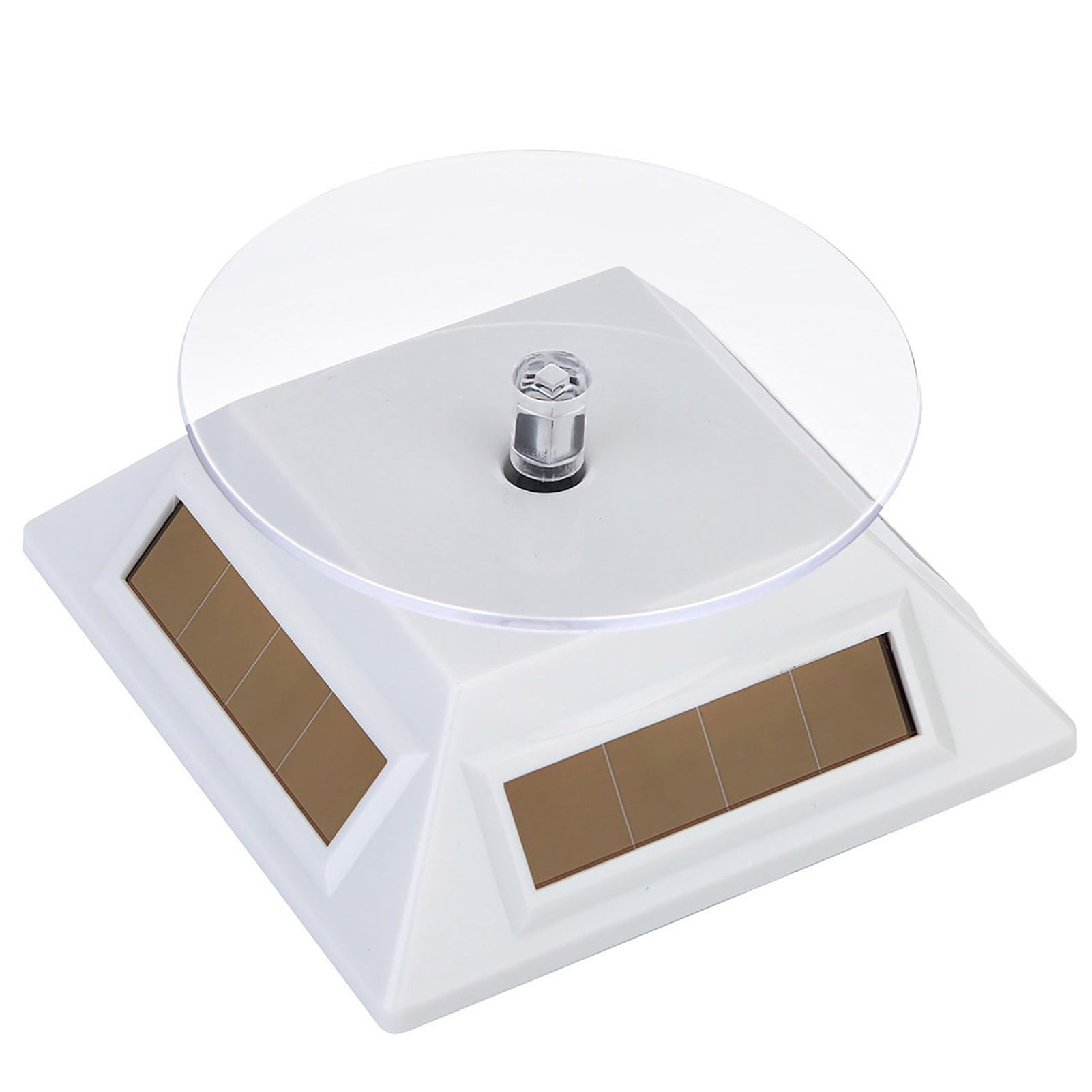 kiskick Solar-Powered Revolving Display Stand: 360 Degrees Rotation ...