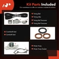 A-Premium Timing Belt Kit with Water Pump Compatible with Toyota Camry ...