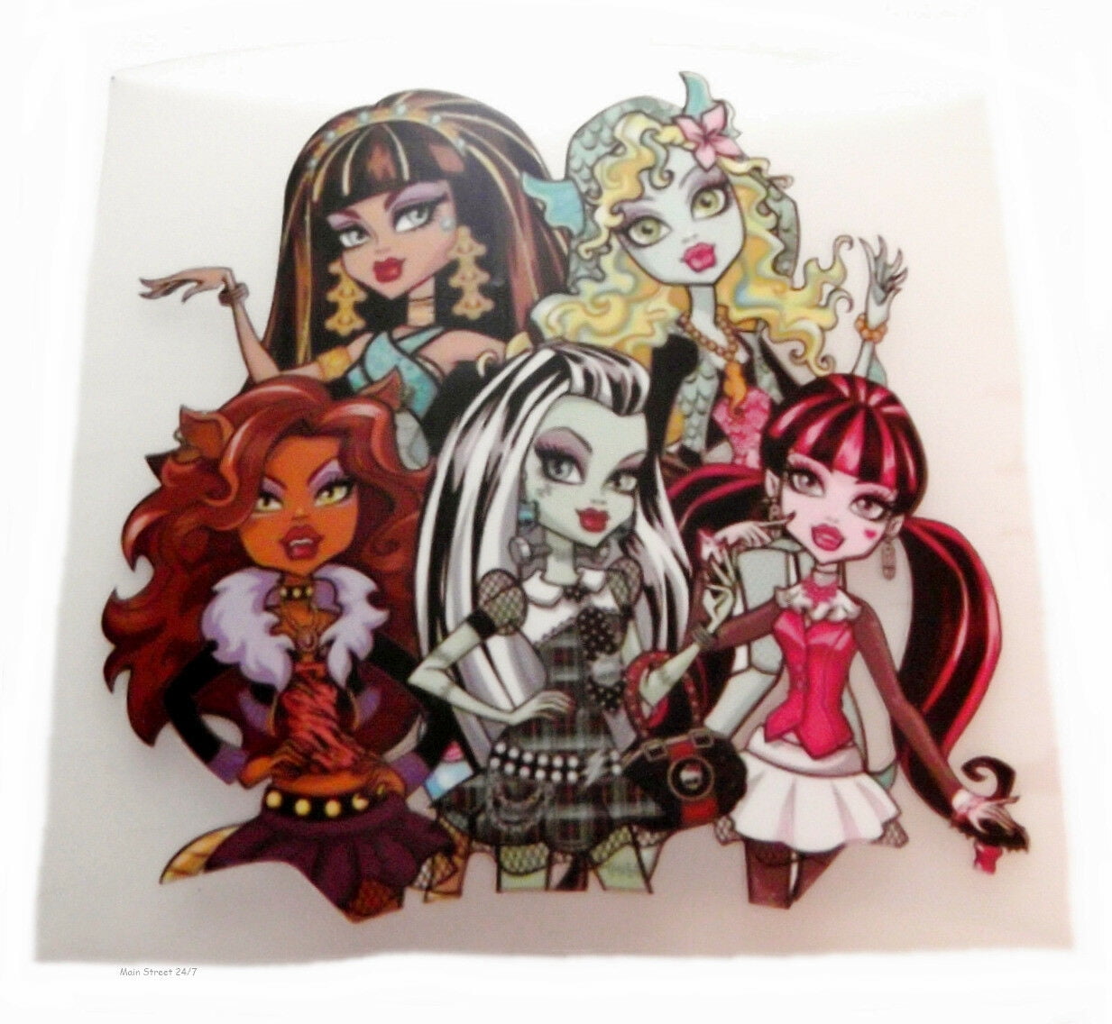 MONSTER HIGH 3" x 3" Heat Transfer Decal - Walmart.com