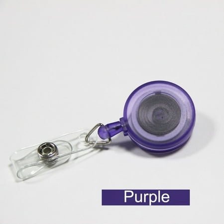 Frosted easy-pull buckle ID card holder badge buckle retractable buckle ...