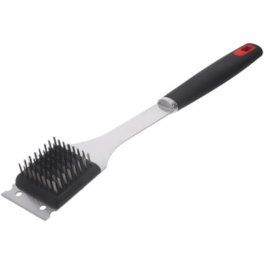 Horsepower Giddy up Grill Brush, Heavy-Duty Stainless Steel Bristle ...