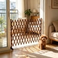 No Drill Pet Fence for Home Use, Anti Pet Door Fence Isolation Net for ...