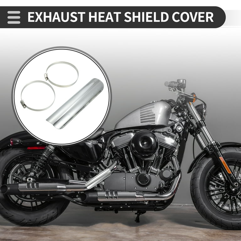Universal Motorcycle Exhaust Heat Shield Universal Motorcycle Exhaust