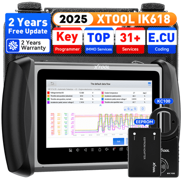 XTOOL X100 Pads Car Key Fob Programming Device, Diagnostic Scan Tool ...