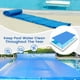 Costway 16x32 ft Rectangular Pool Solar Cover 12 Mil Heat Retaining ...